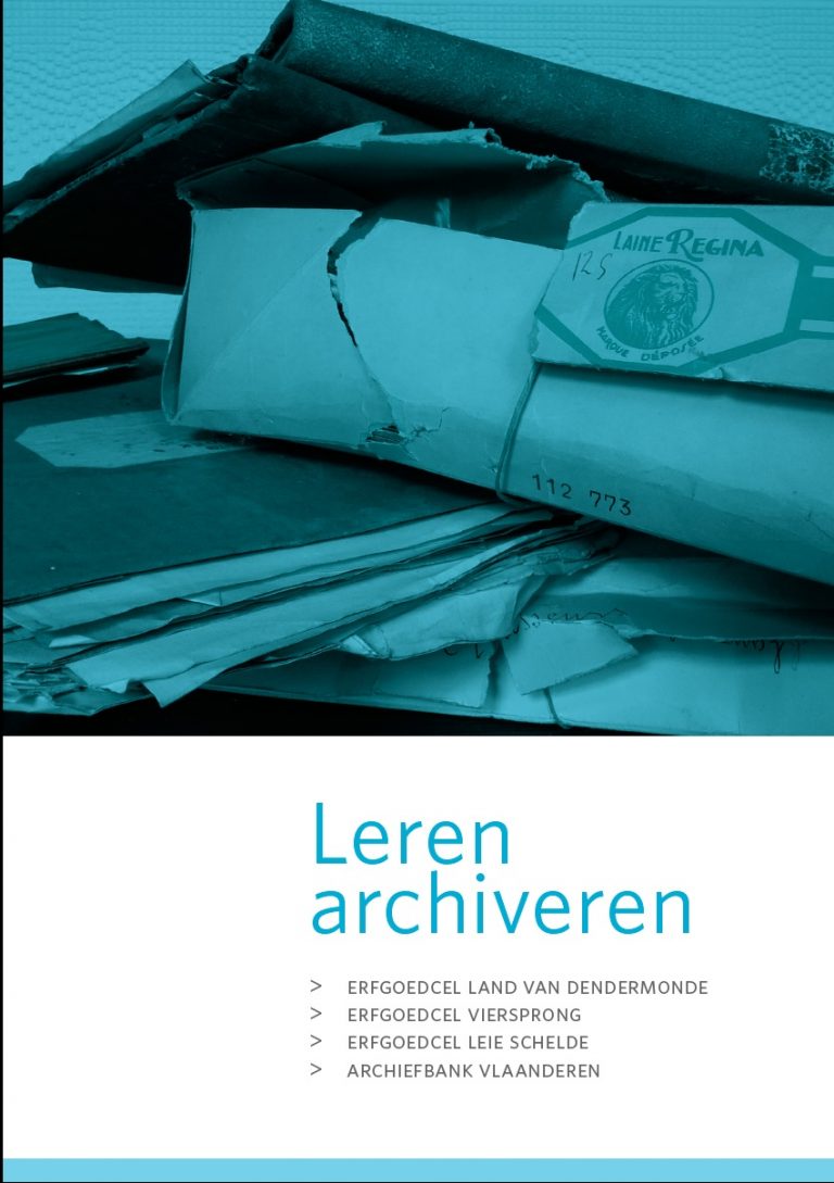 Leren archiveren - Erfgoed Viersprong